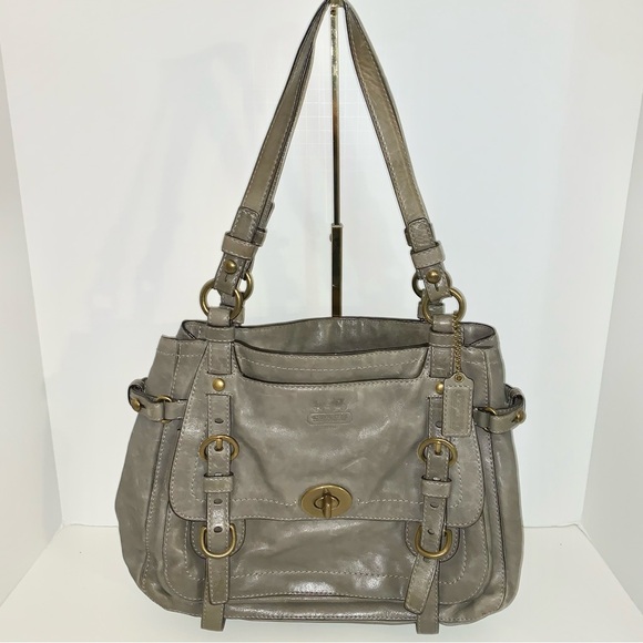 Coach | Bags | Coach Legacy 275 Garcia Leather Satchel Shoulder Bag ...